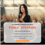 9 Common Struggles of Public Speaking - Overcome the Terror